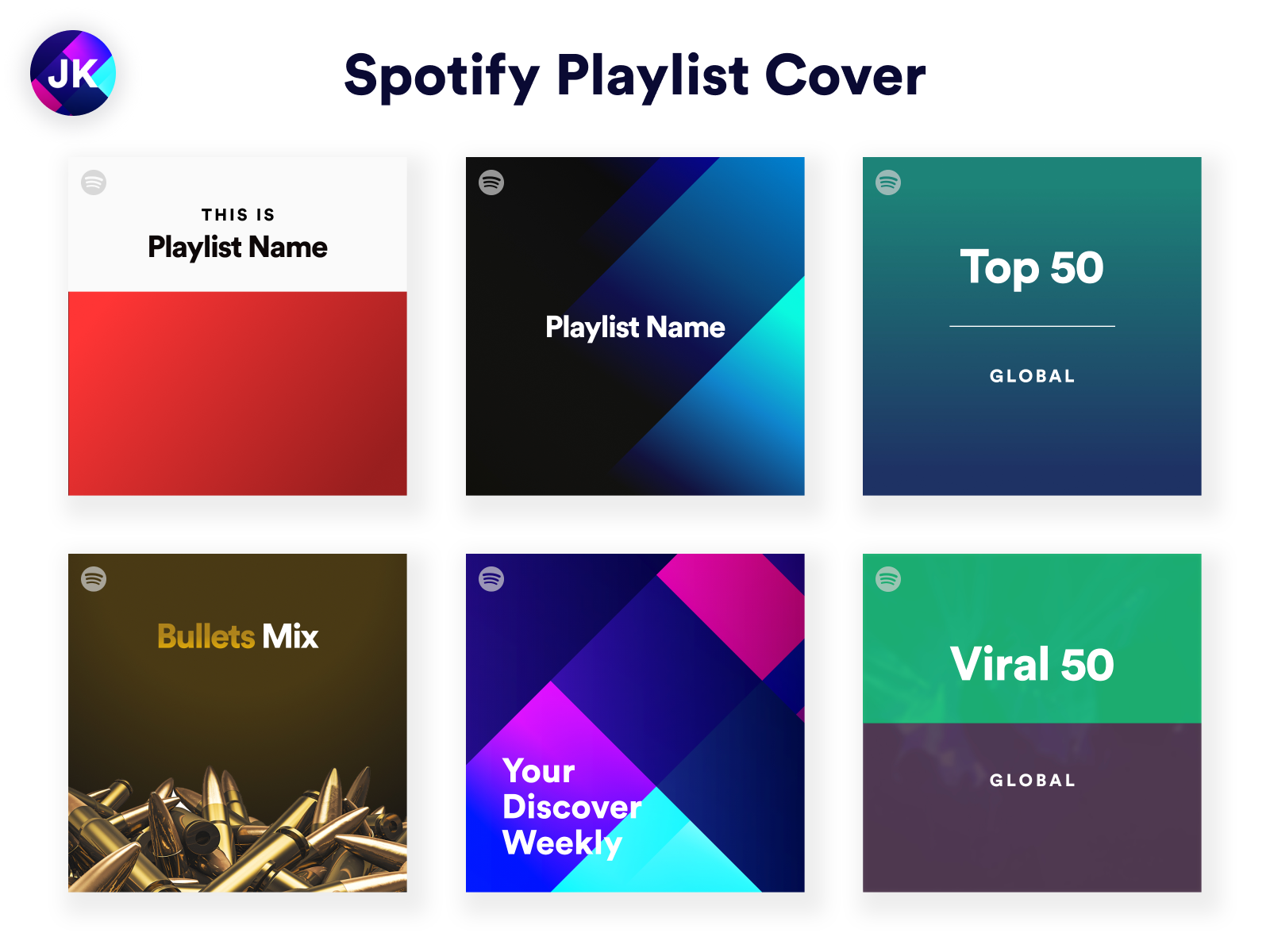 GitHub Krjayesh Spotify Playlist Cover Template Here s A Free 