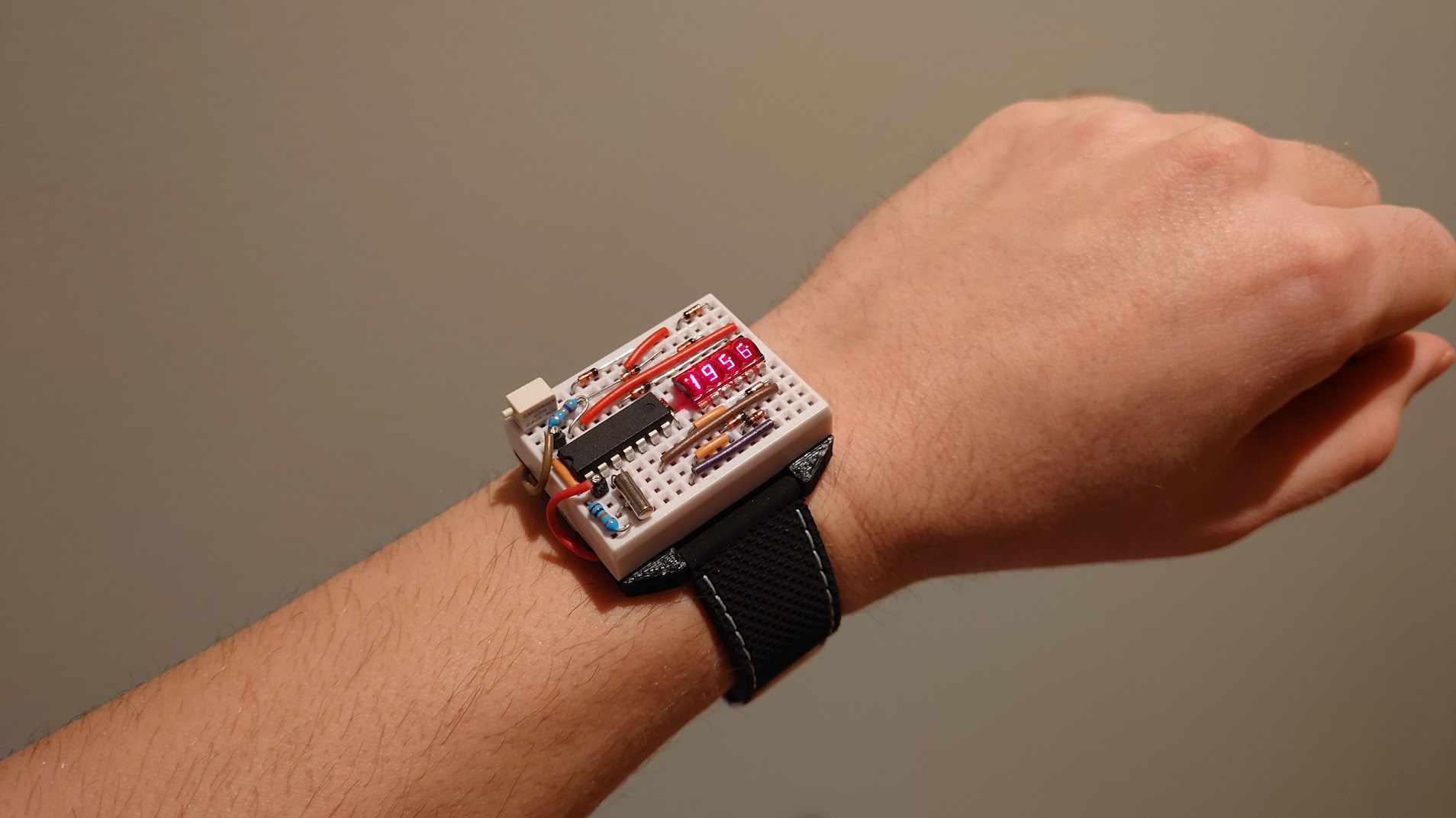 Github Ingepnet Breadboardwatch Breadboard Wristwatch Source Code