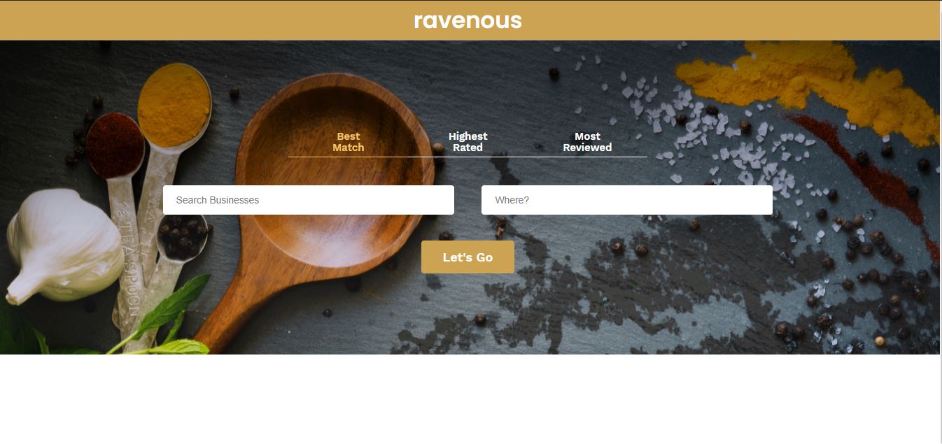 GitHub - nativeJustin/Ravenous-App