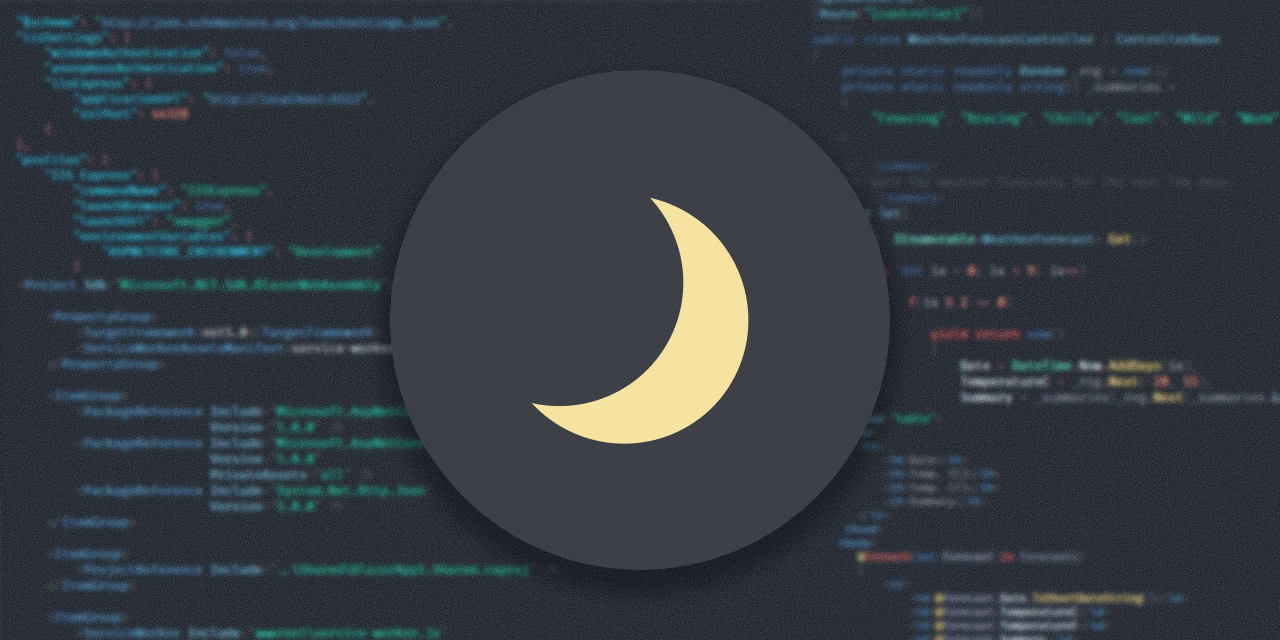 GitHub - wuoyrd/vs-theme-goodnight: 🖌️ A dark theme for VS 2019 & 2022.