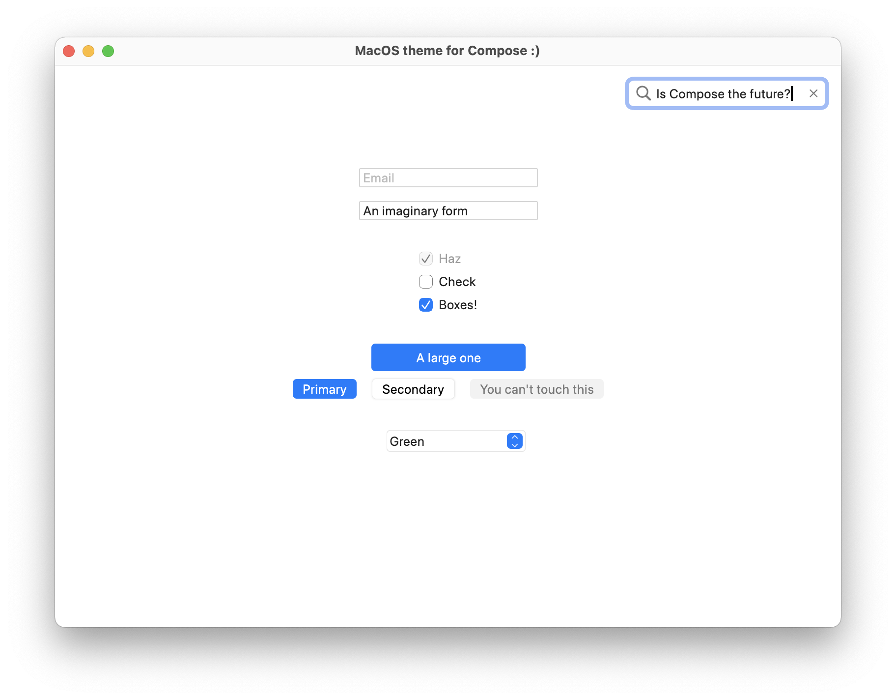 GitHub - Chozzle/compose-macos-theme: MacOS theme for JetBrains Compose UI framework