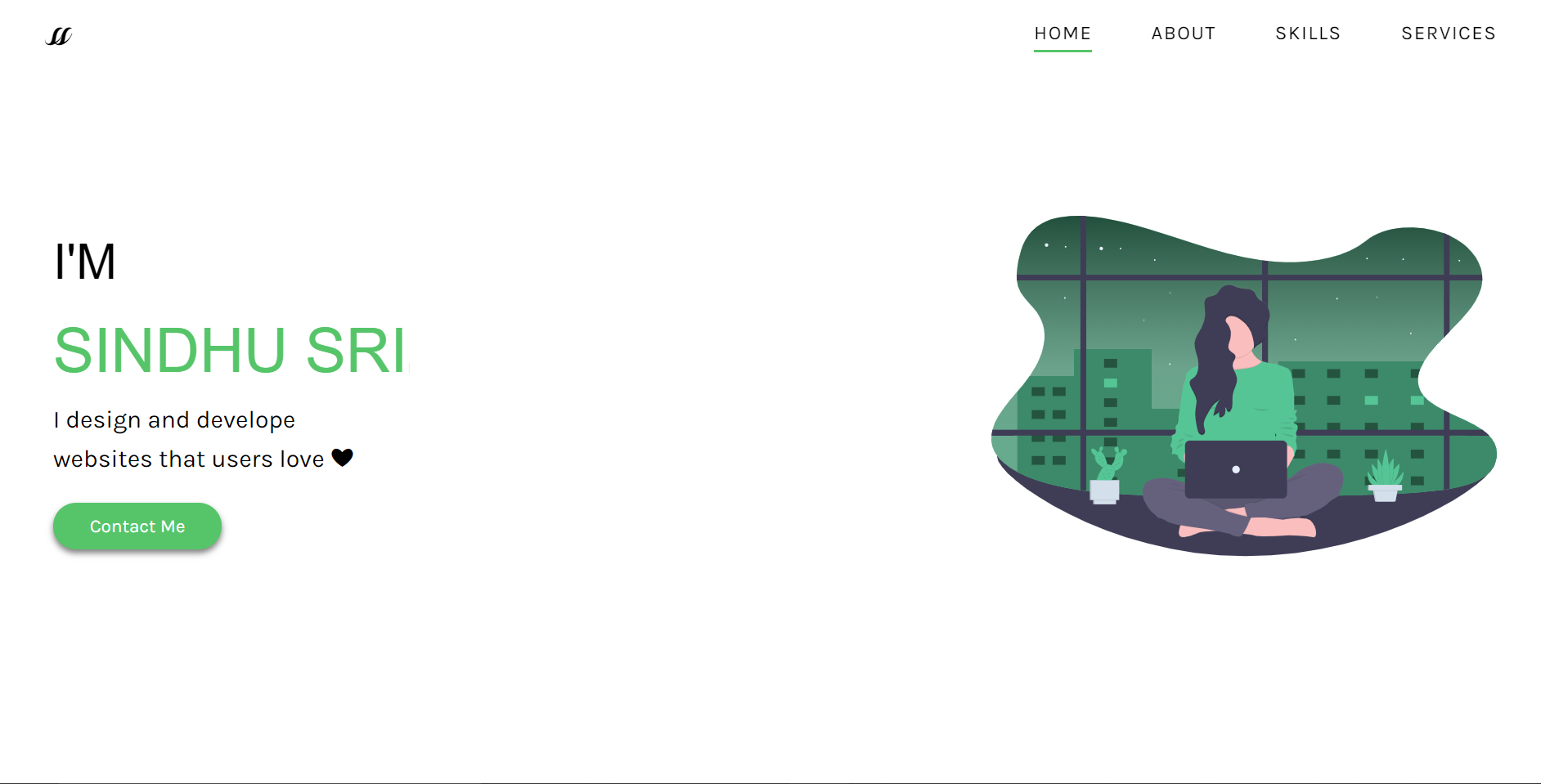 Github Sindhusri 02 Personal Portfolio