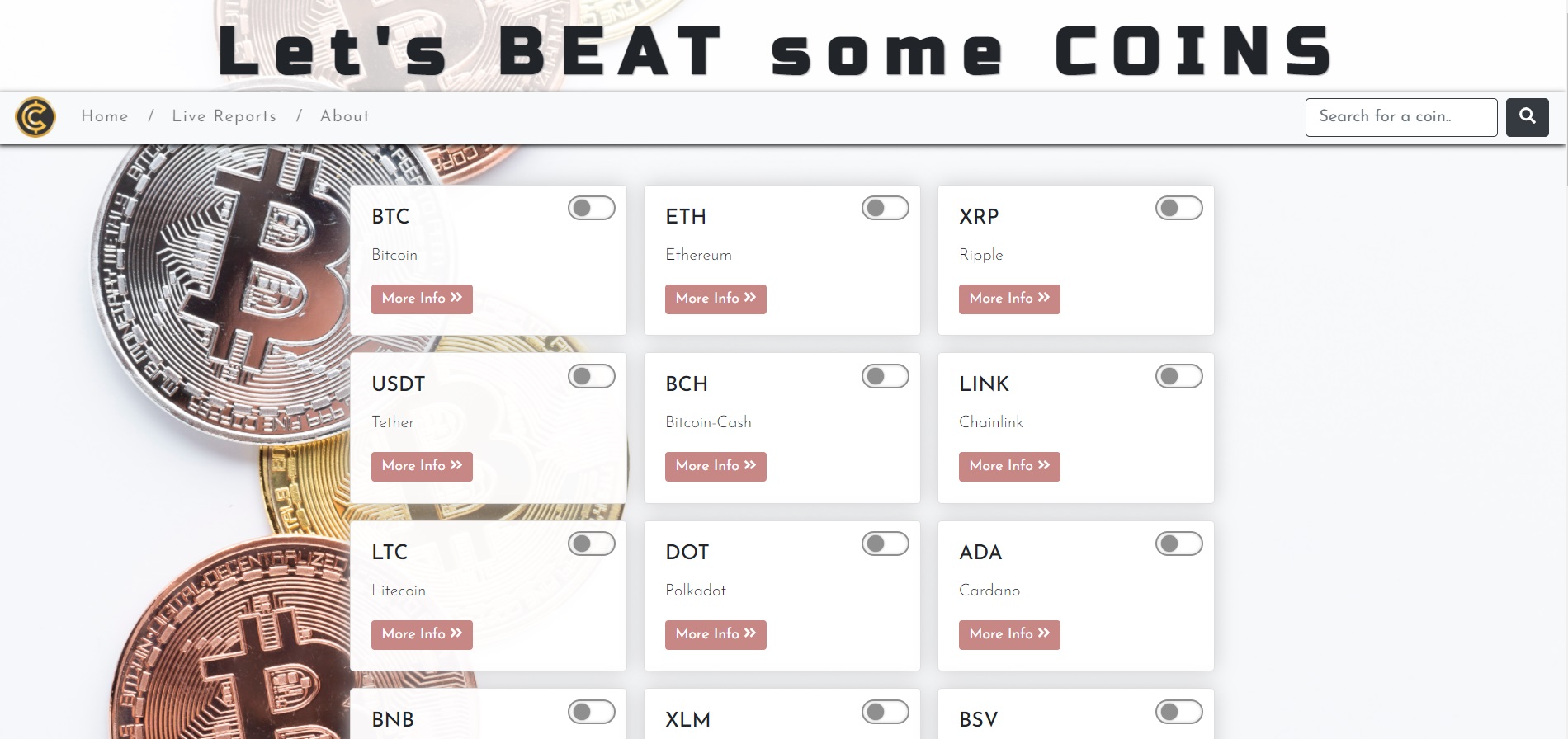 GitHub - barzilaysapir/CurrenciesExchange: JavaScript, jQuery, AJAX, CSS3, Bootstrap.