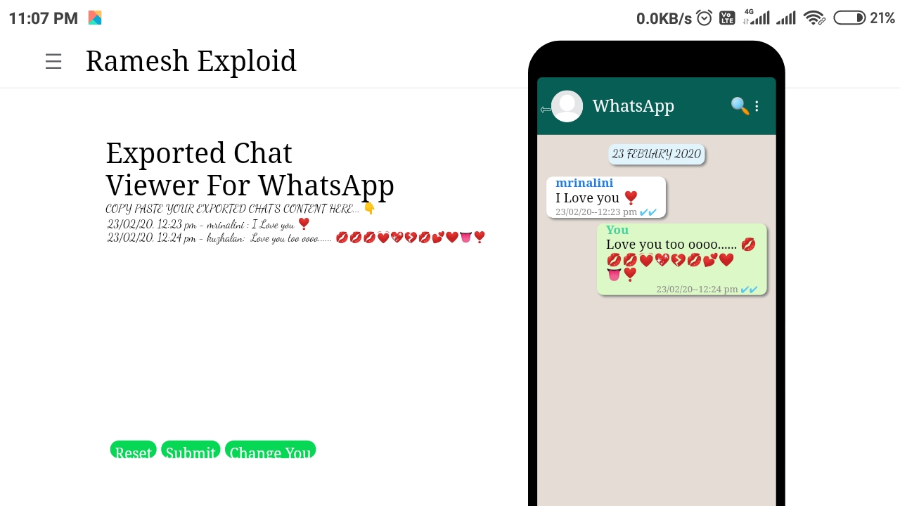 GitHub - VeldasRDurai/whatsapp-exported-message-viewer: A web ...