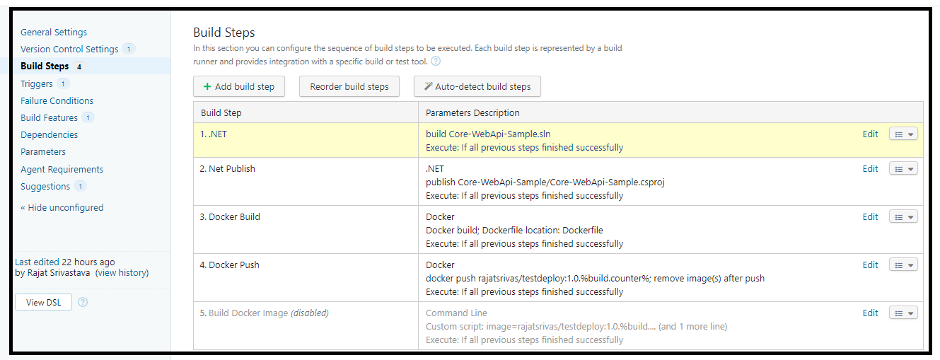 Github Rajat Srivas Dotnetcore Teamcity Docker Sample Dotnet Core Web Api Solution For Build