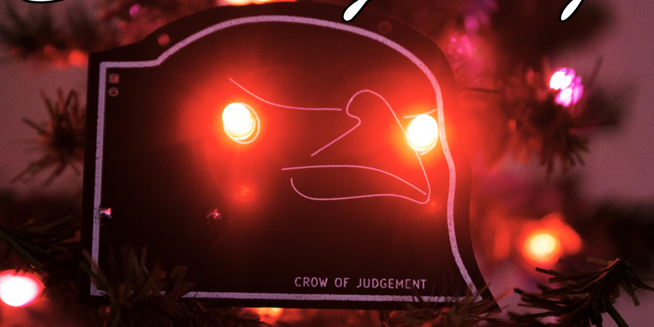 GitHub - Chris-Johnston/CrowOfJudgement: A glowing LED Christmas ...