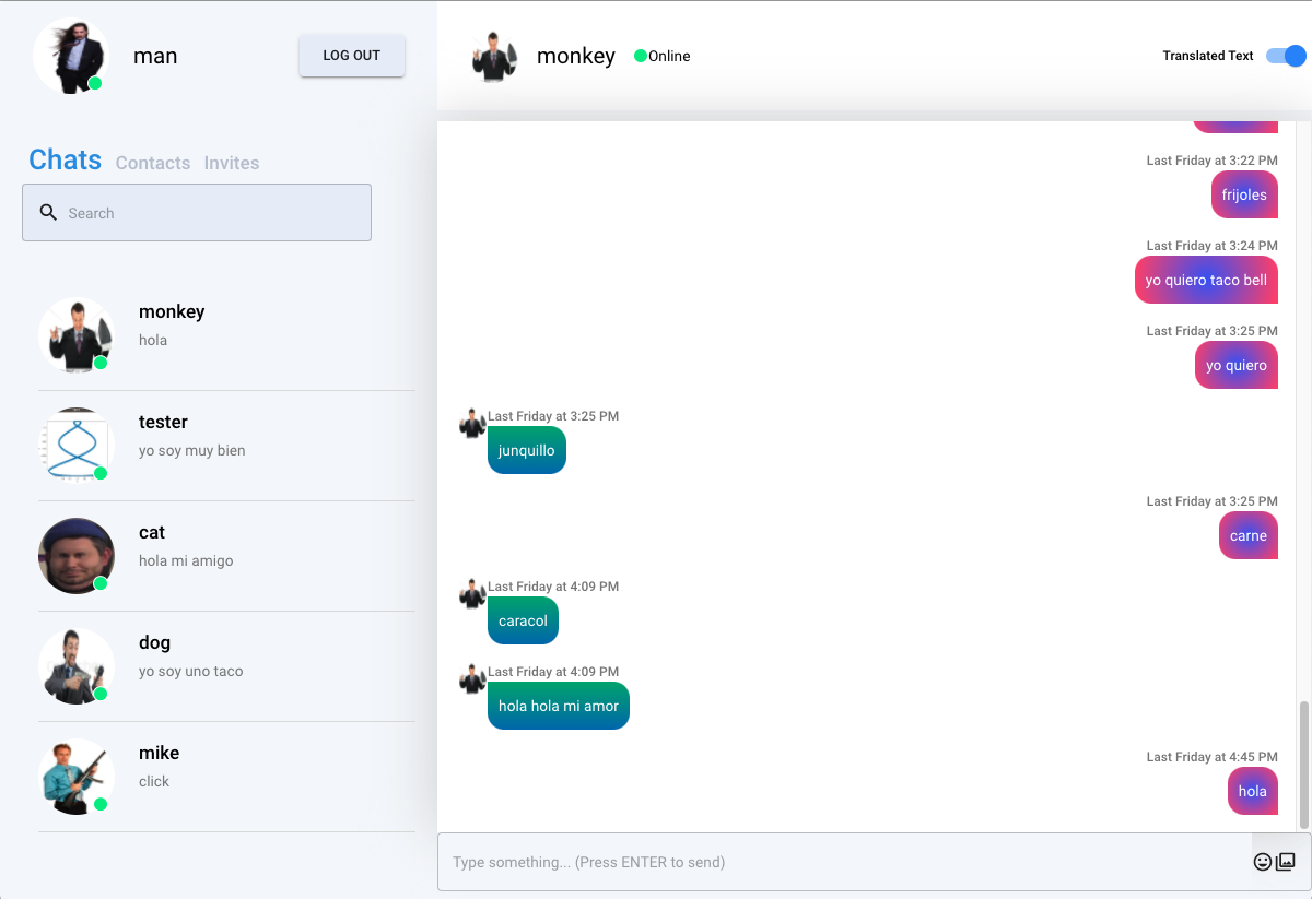 GitHub - peacebonez/world-chat: MERN stack chat application that can ...