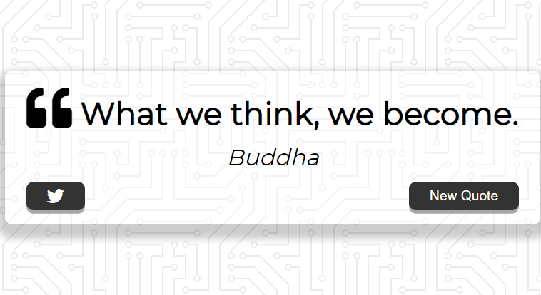 GitHub - arpitapandya/quotegenerator