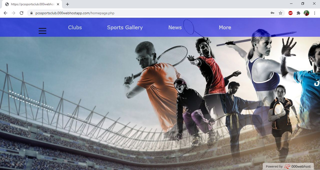 GitHub - santo2505/Sports-Club-Website: This is a sports club website ...