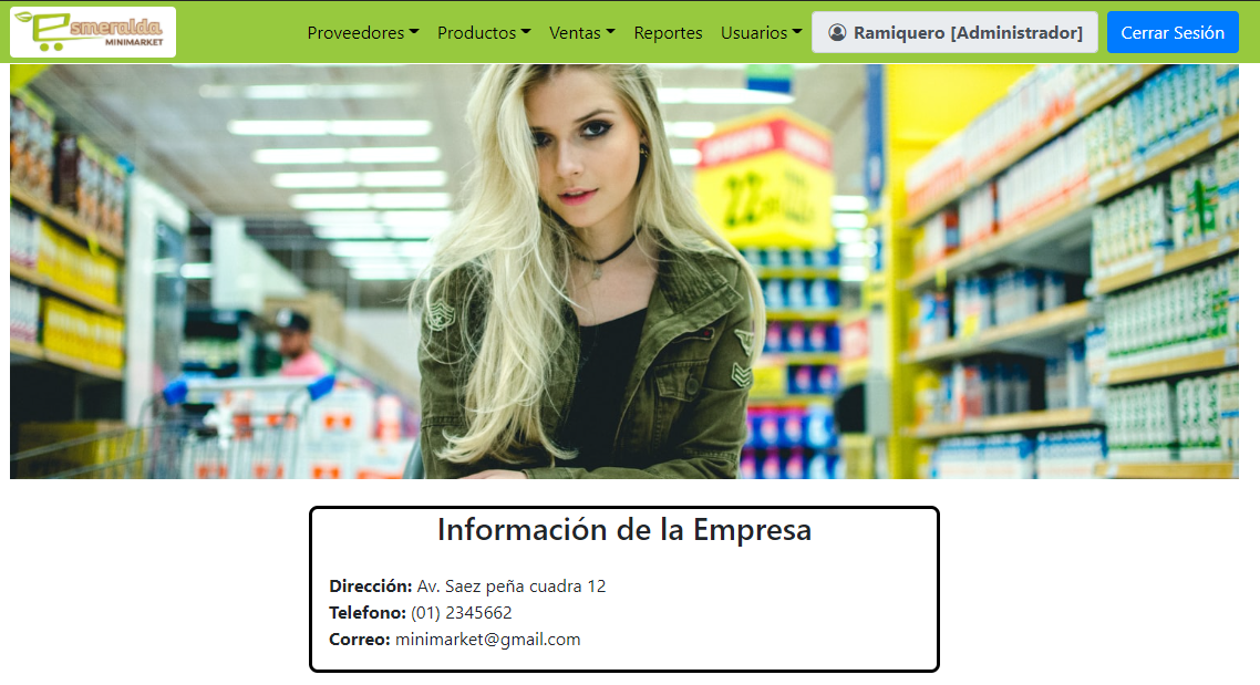 GitHub - RonaldAmiquero/sistema-venta-minimarket: Sistema de gestión de ...