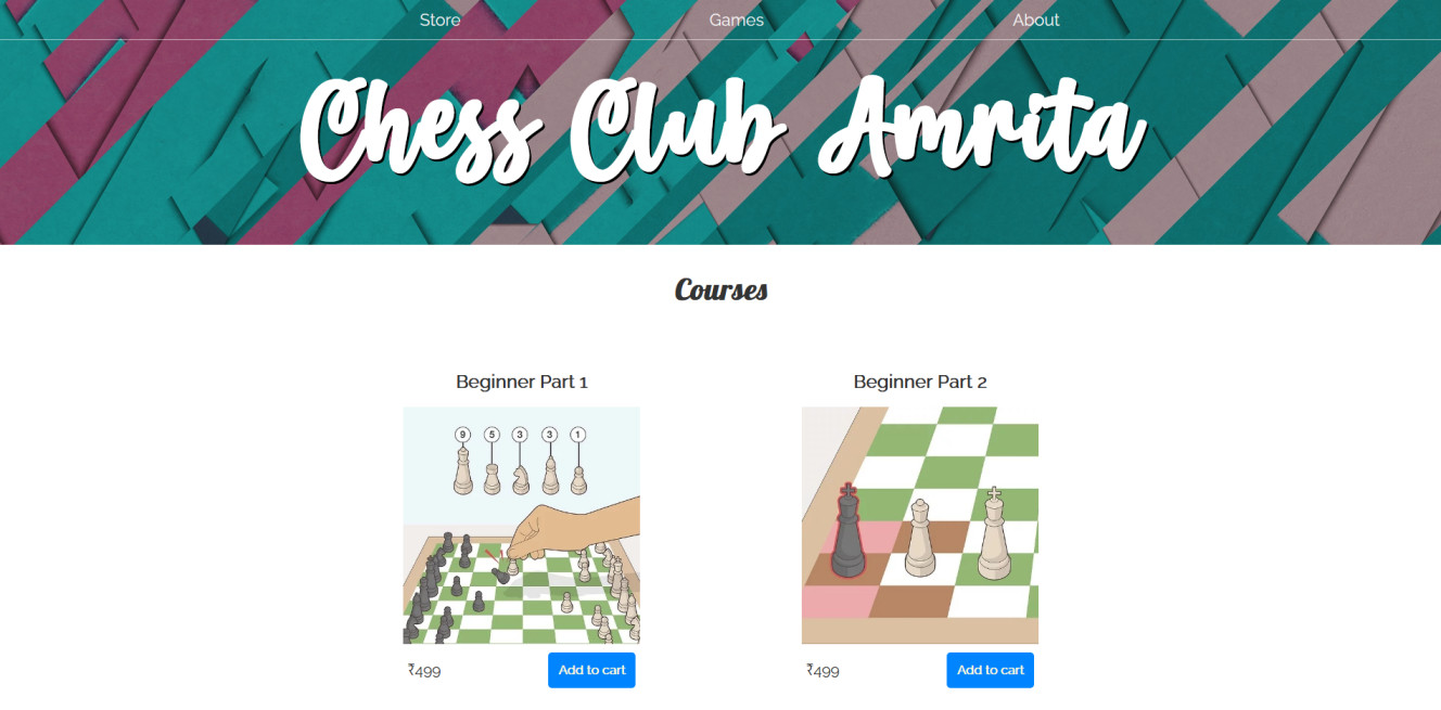 GitHub - sasankan/Chess-Club-Amrita-Website: This is a small website I ...
