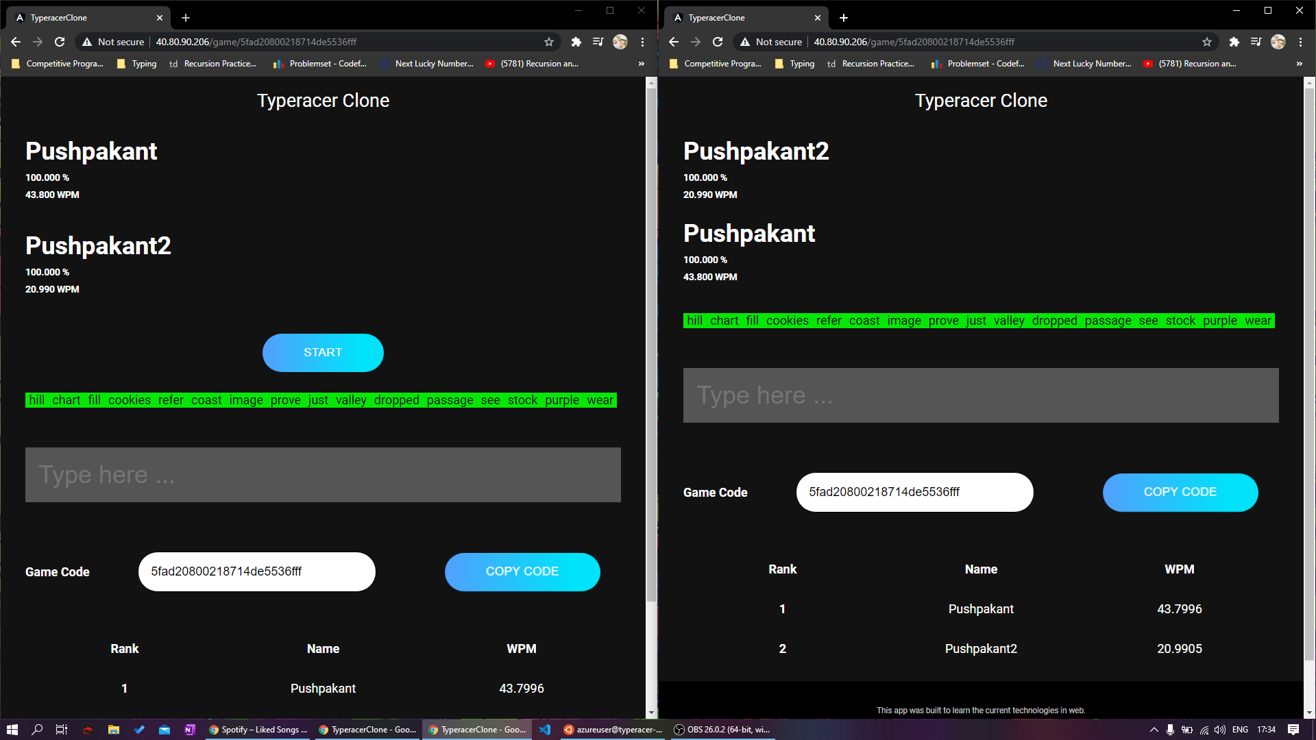 GitHub - DYSLEVIUM/Typeracer-Clone-Server: This is the server side of the app made using NodeJs ...