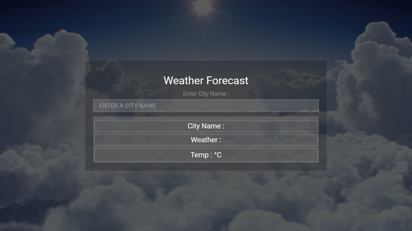 GitHub - ariyan-ashfaque/WEATHER-FORECAST