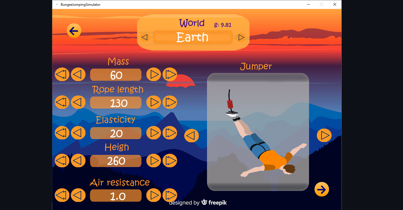 GitHub - leovergaramarq/BungeeJumpingSimulator: Bungee Jumping risk ...