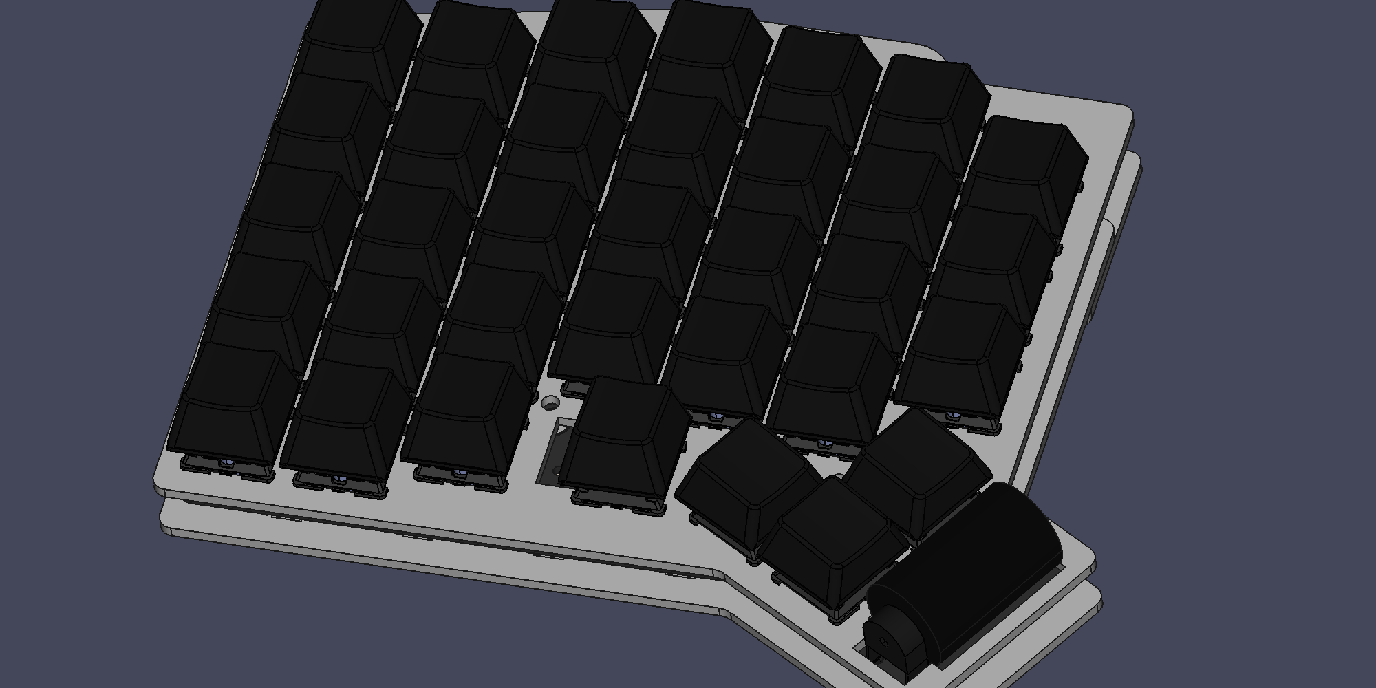 GitHub - eleanor-clifford/ErgoDash-R: Modified ErgoDash keyboard with rotary encoder