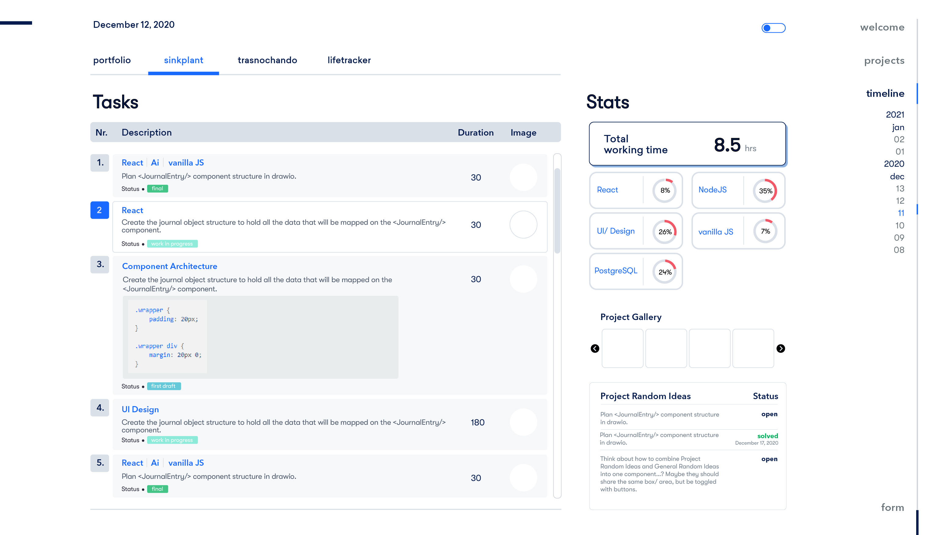 GitHub - ioanatatu/portfolio-client: The client-side of my portfolio project, where keep ...