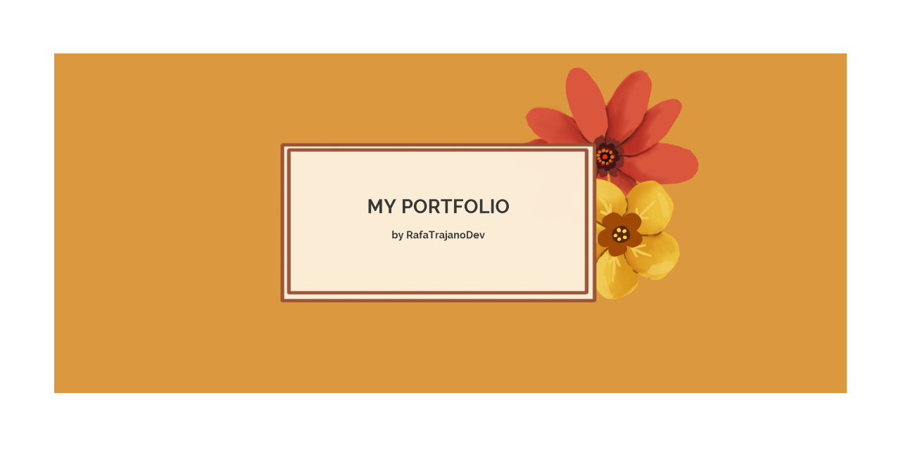 GitHub - rafatrajanodev/MyPortfolio-Rafa