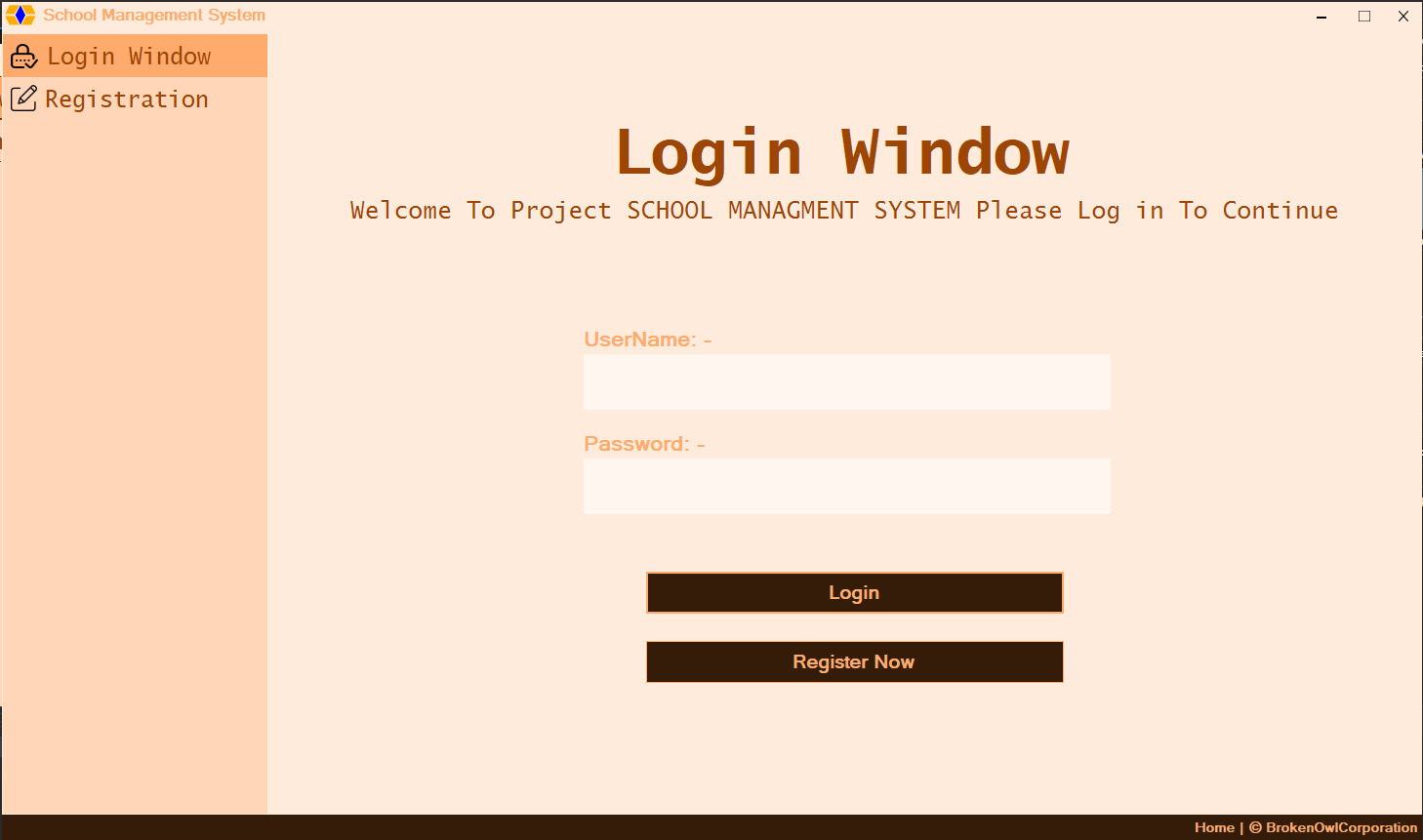 Github Dcornade School Management System A School Project I Have To