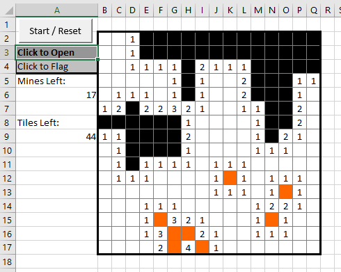GitHub - sherwin-dc/VBA-Minesweeper: Play Minesweeper from inside Microsoft Excel