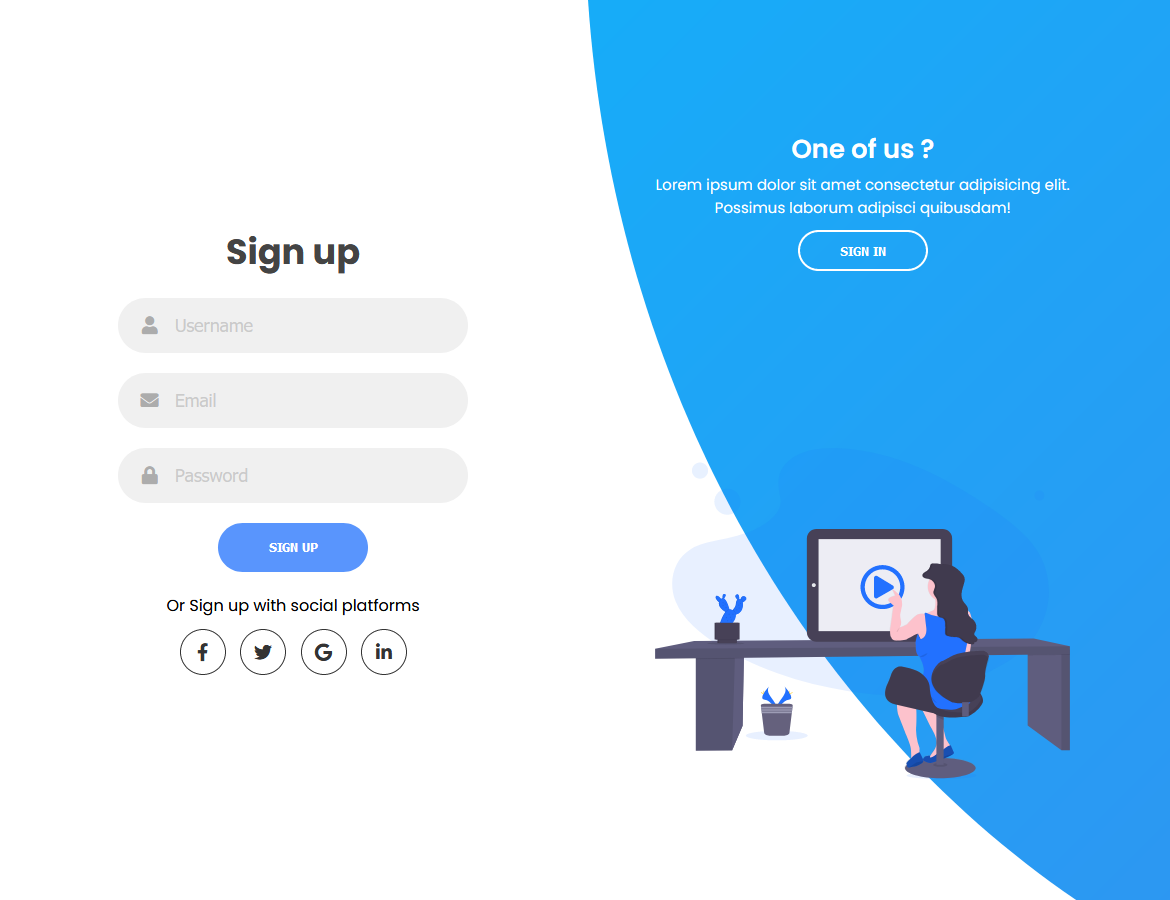 GitHub - serdubon/responsive-login: Responsive landing page
