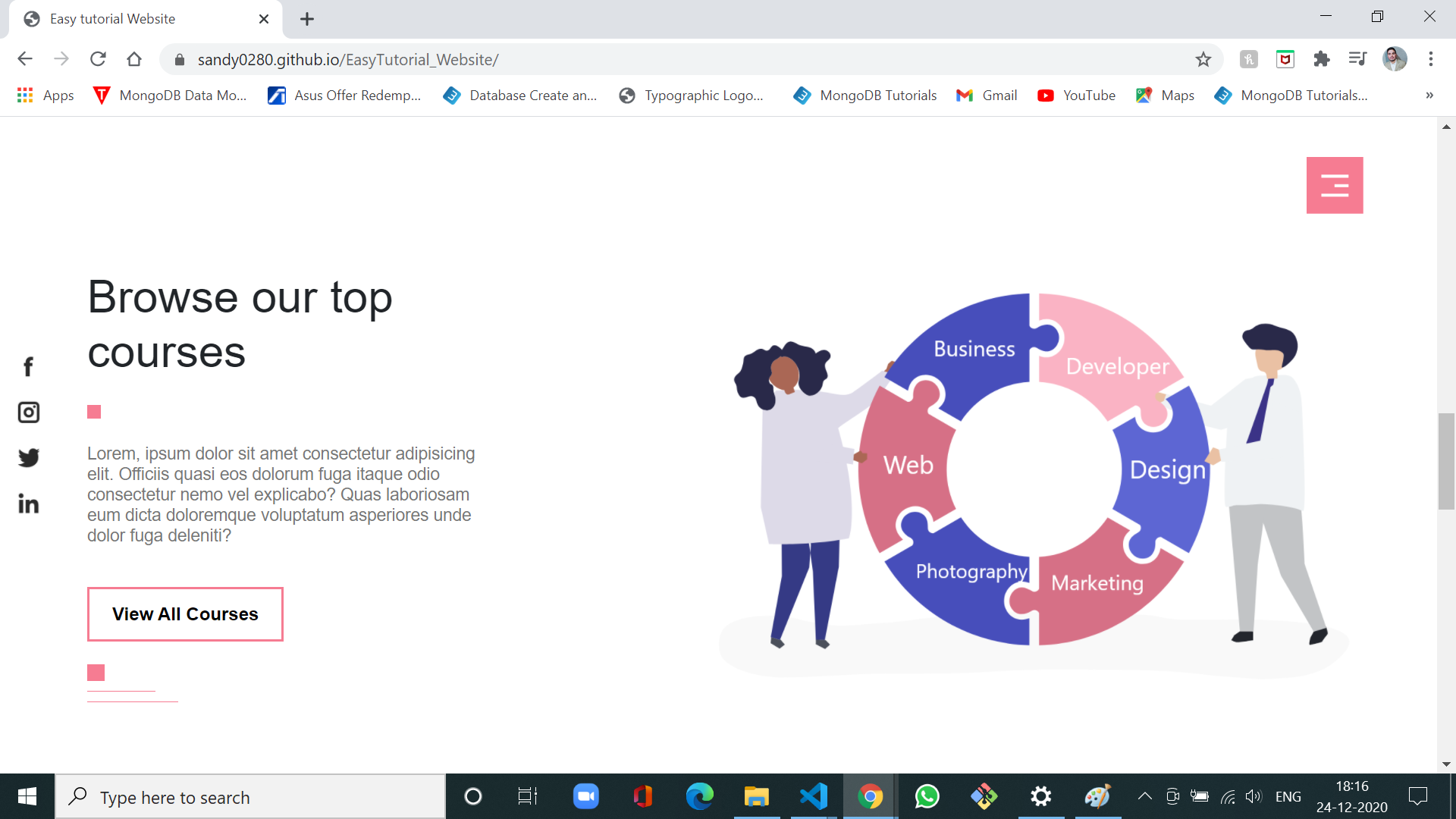 GitHub - sandy0280/EasyTutorial_Website