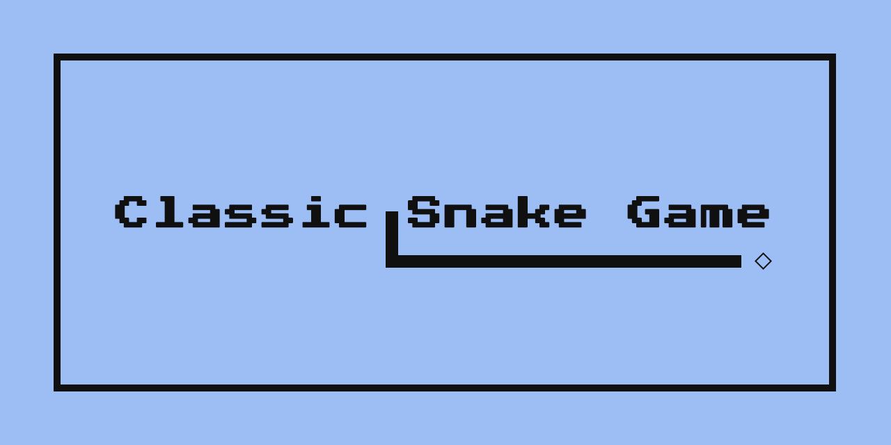 GitHub - ealmario/snake-game: The classic snake game built using ...