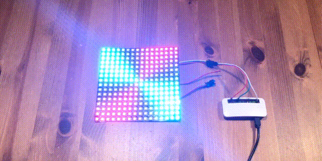 GitHub - matths/rpi-ws281x-tixy: tixy.land renderer using a 16x16 ...