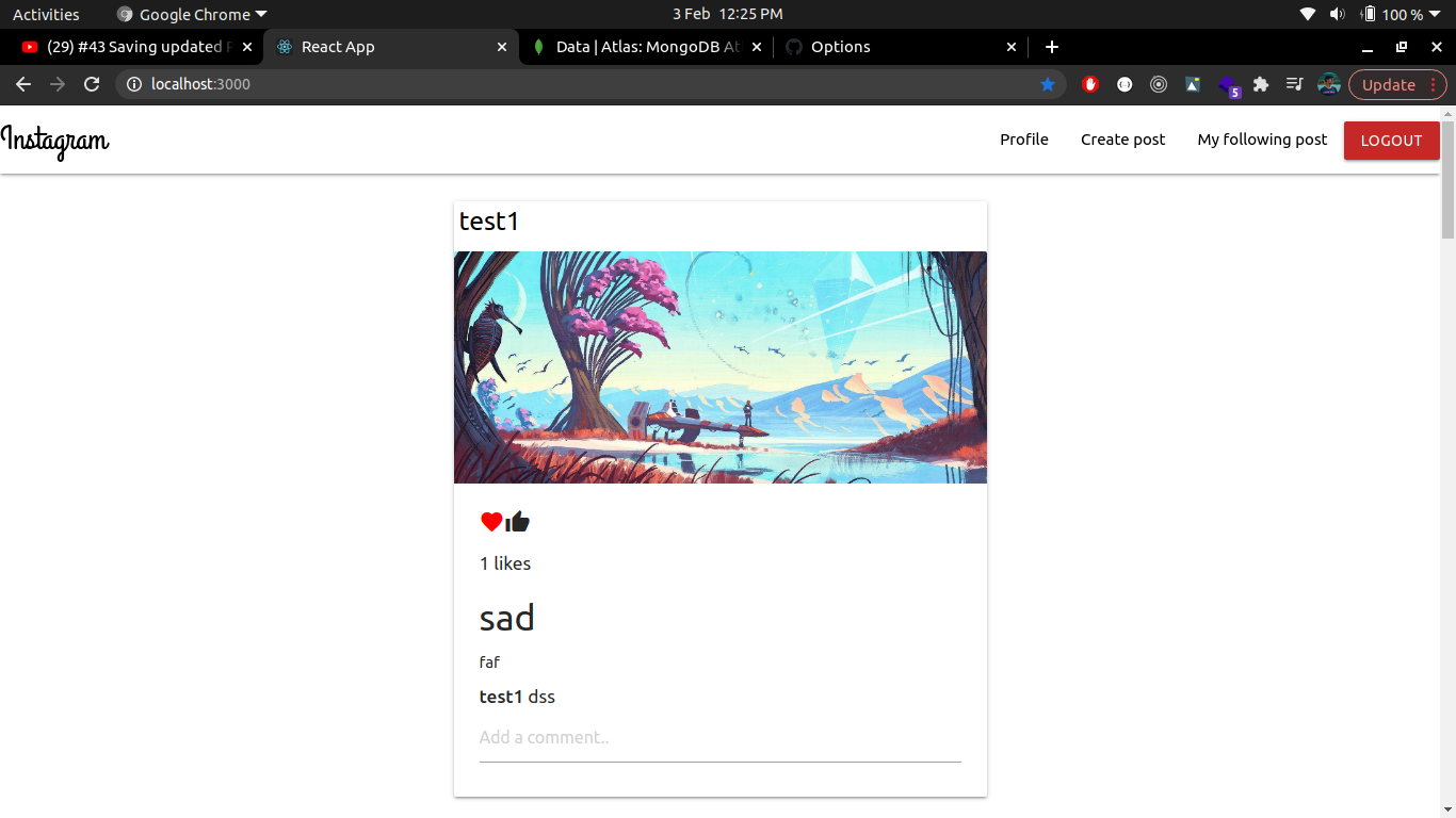 GitHub - AshishMhrzn10/Instagramclone-mern-