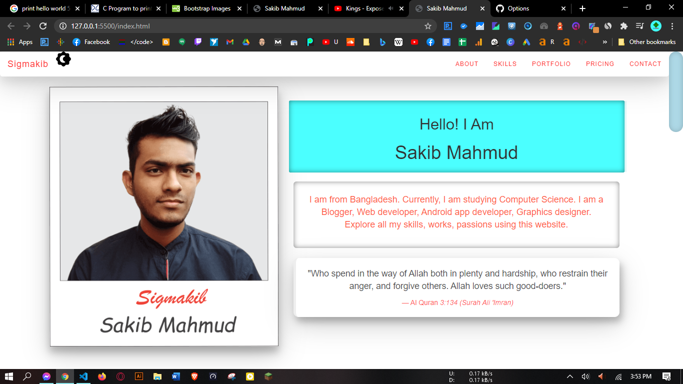 GitHub - Sigmakib2/sakib-mahmud: Portfolio Project