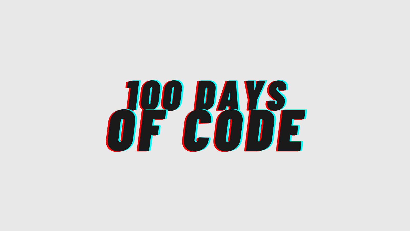 GitHub Glosophy 100 days of code 100DaysOfCode Challenge