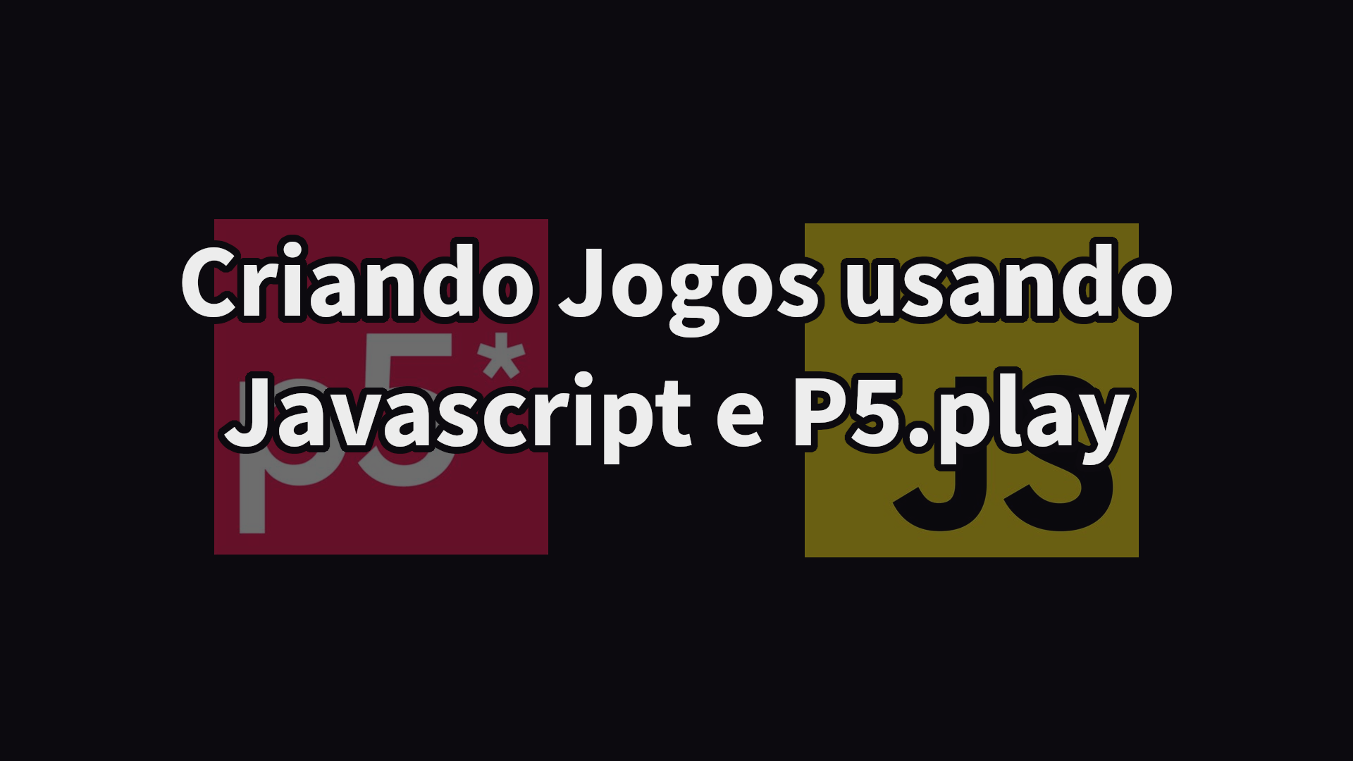 GitHub - lissarubi/criando-jogos-com-js-e-p5: Respositório para os ...