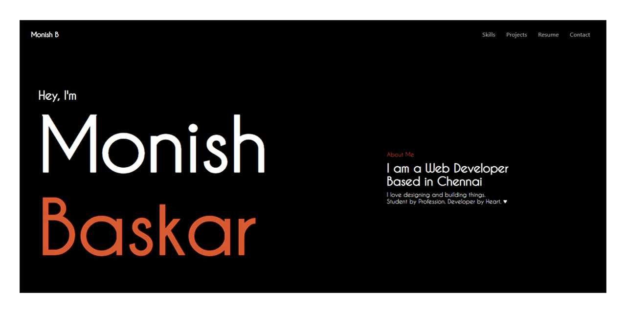 GitHub - bmonish/react-portfolio: My Portfolio Site!!