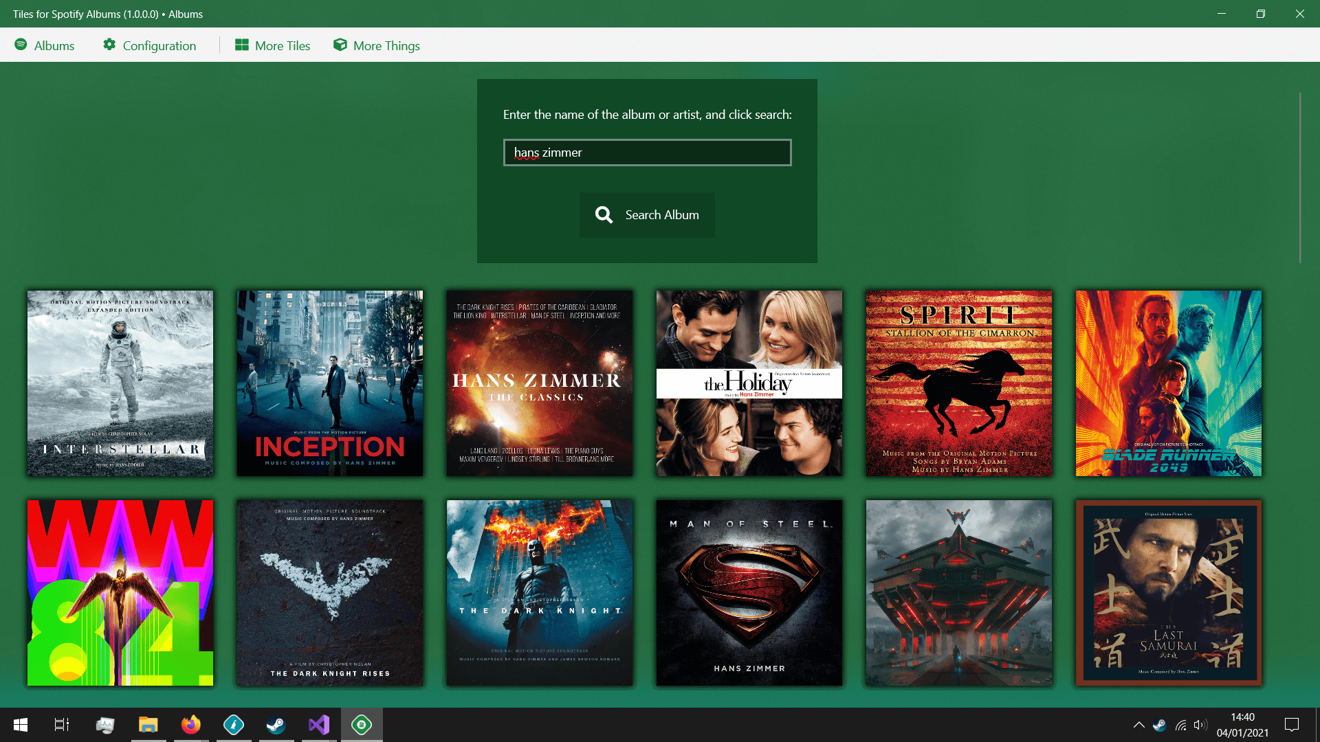 GitHub - pepeizq/Spotify-Tiles: Pin Tiles of your Spotify albums and ...