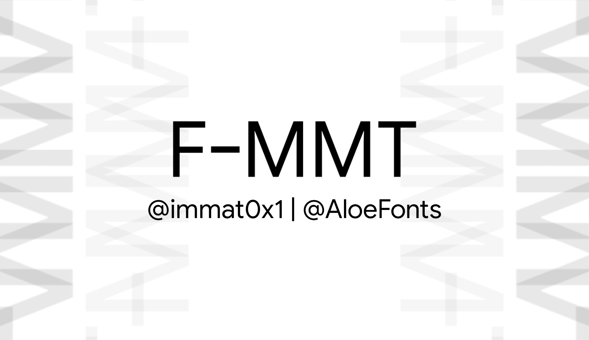 GitHub - immat0x1/font-mmt