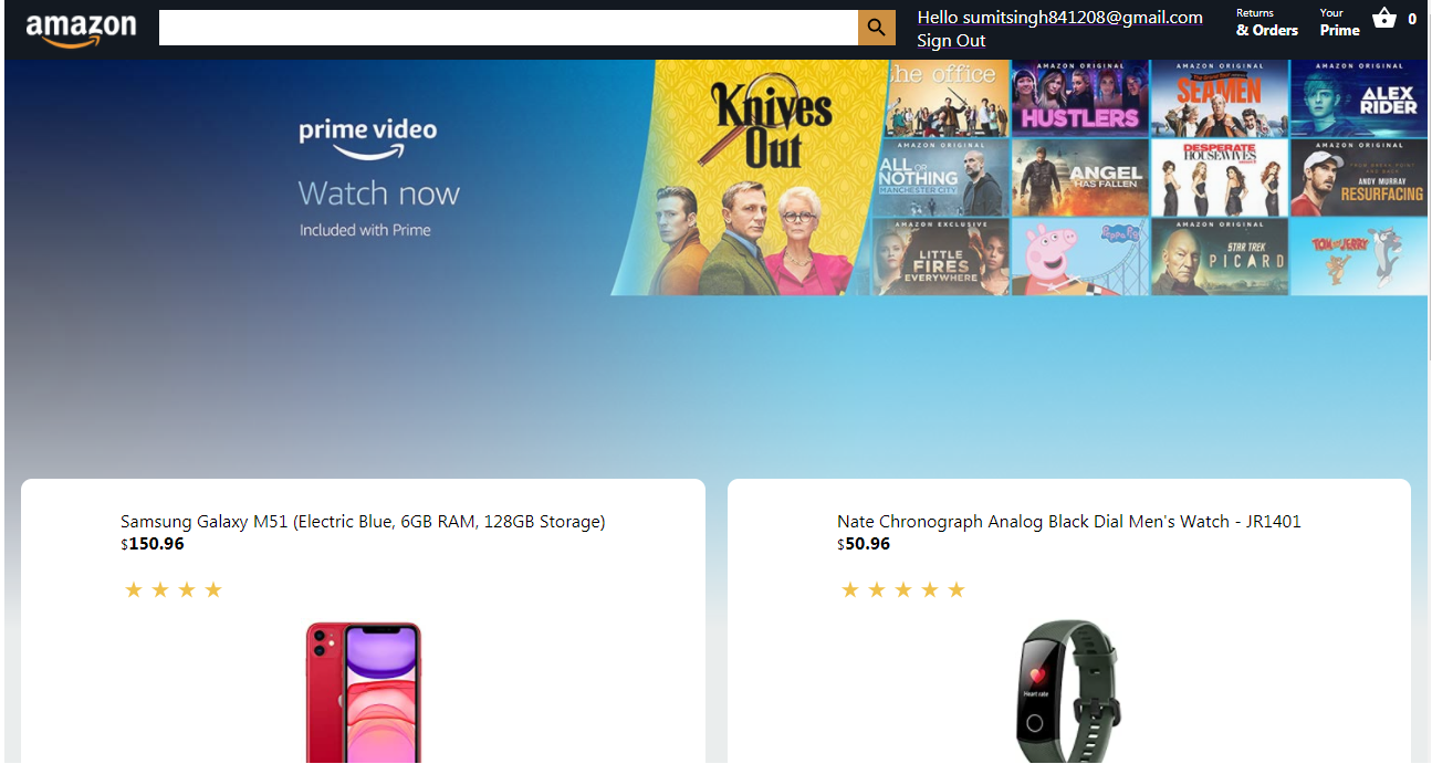 GitHub - sumitsingh4411/Amazon-clone: This is a code repository for the ...