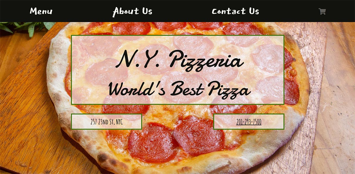 GitHub - MattRoger/pizzaShop