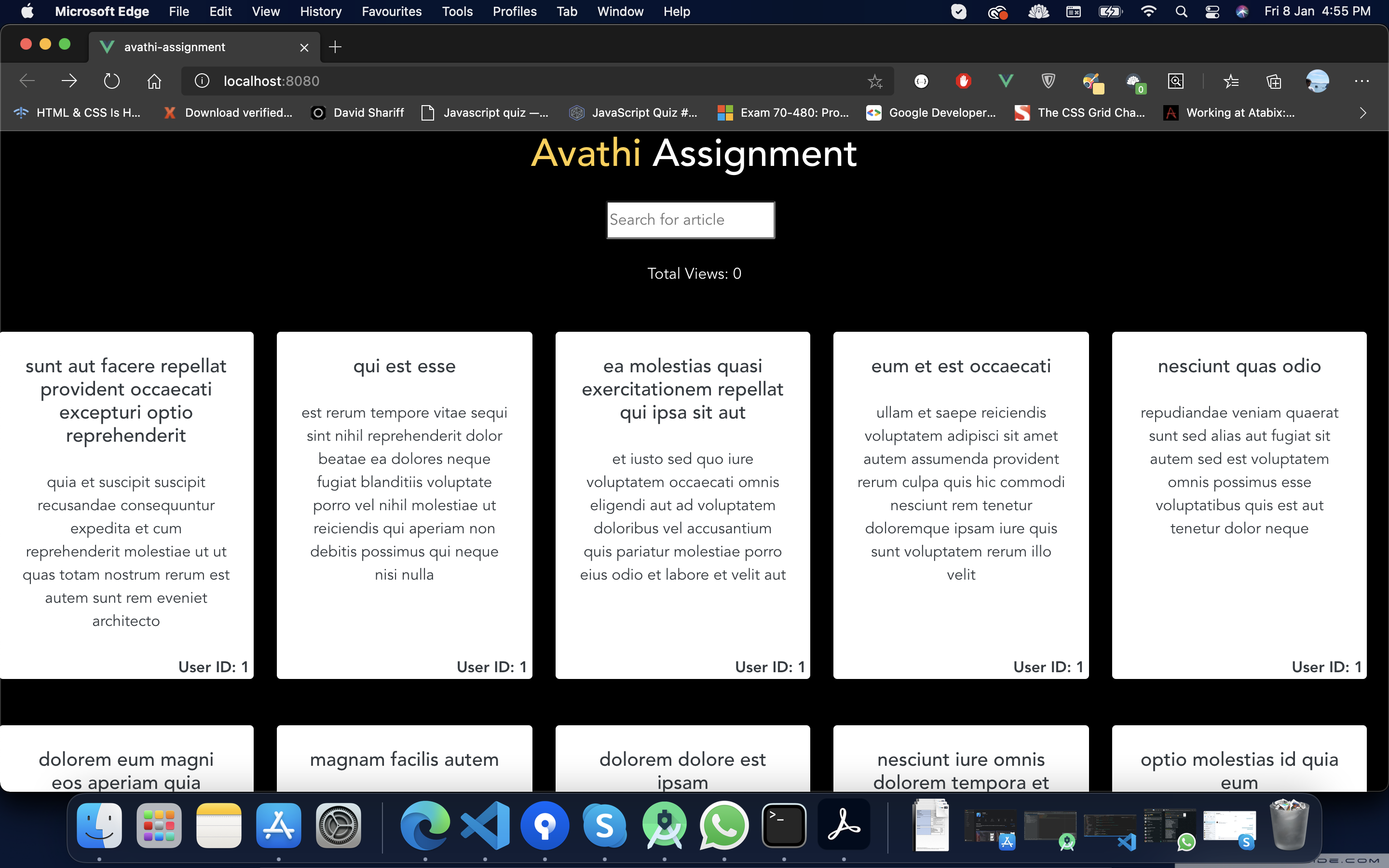 GitHub - shreyash015/avathi-assignment: Assignment for Avathi