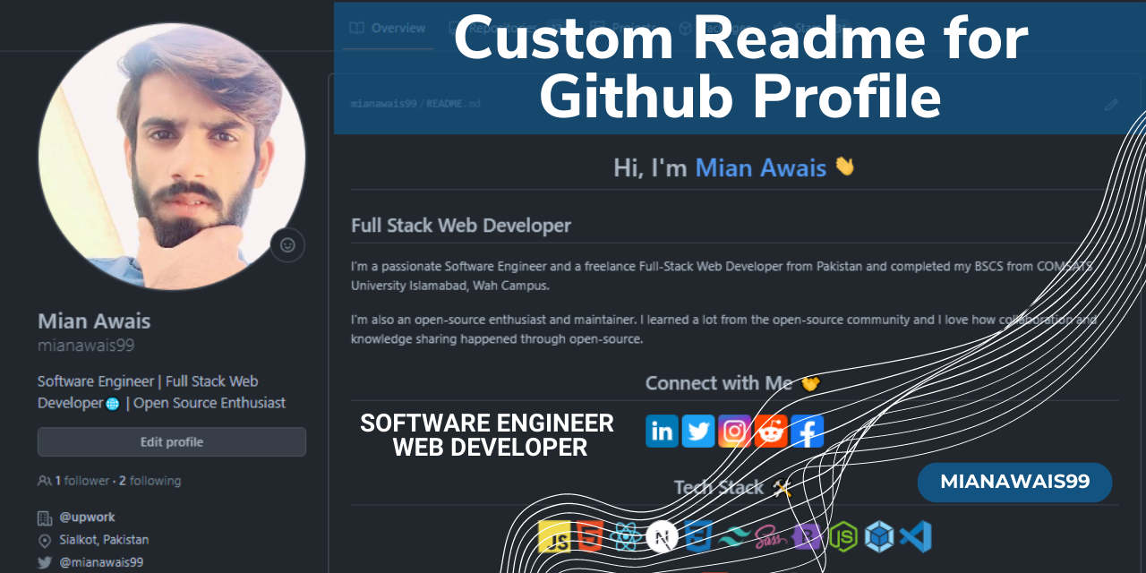 GitHub - mianawais99/mianawais99: Readme.me for my GitHub Profile and ...