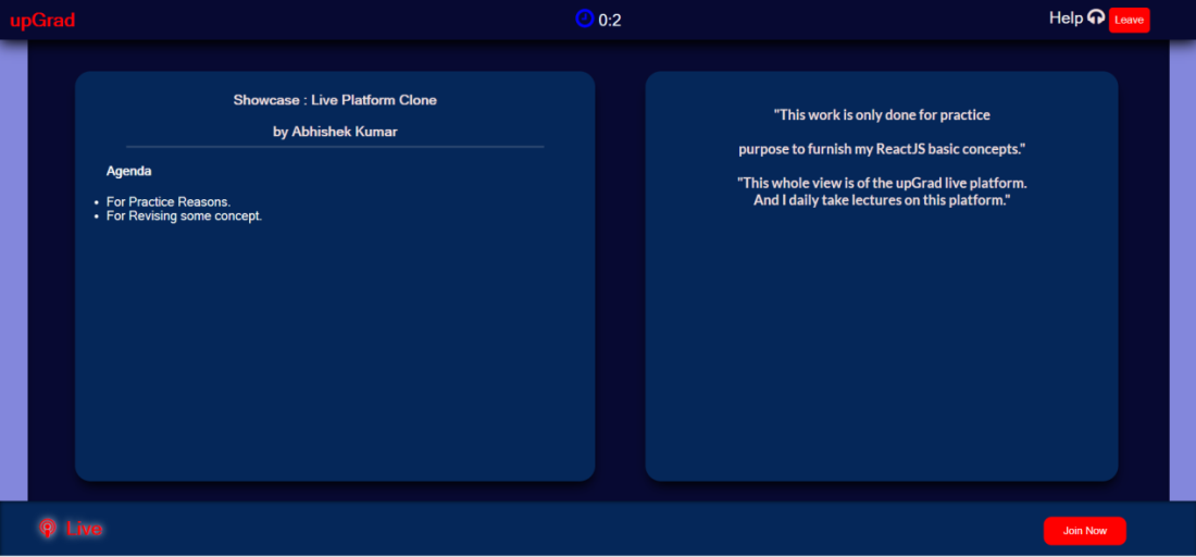 GitHub - abkumar9677/upGrad-Live-Platform-front-view-Clone: Created with StackBlitz ⚡️