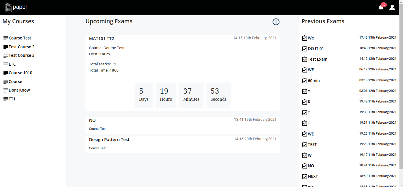 GitHub - jspw/Paper: Paper is an Online Exam Management System GitHub - jspw/Paper: Paper is an Online Exam Management System