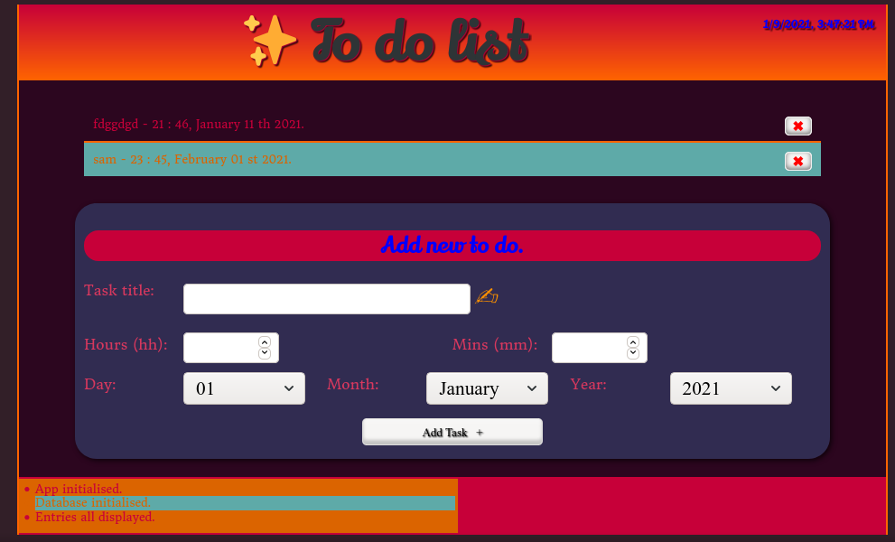 GitHub - Magpiny/ToDoList: Todo List App with indexedDB as the database