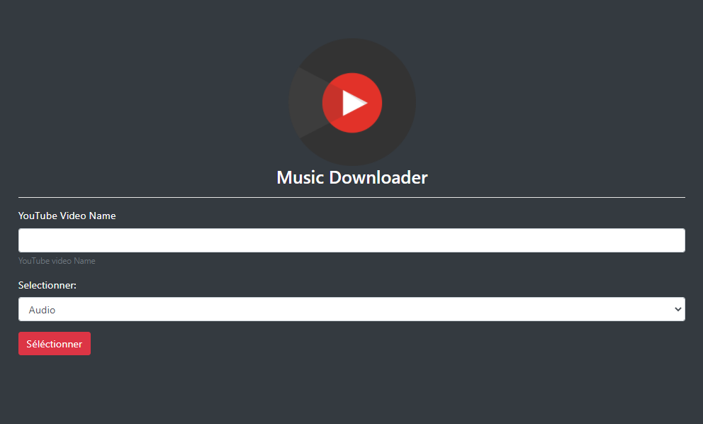 GitHub - TapsHTS/music-downloader: Simple project to download music.