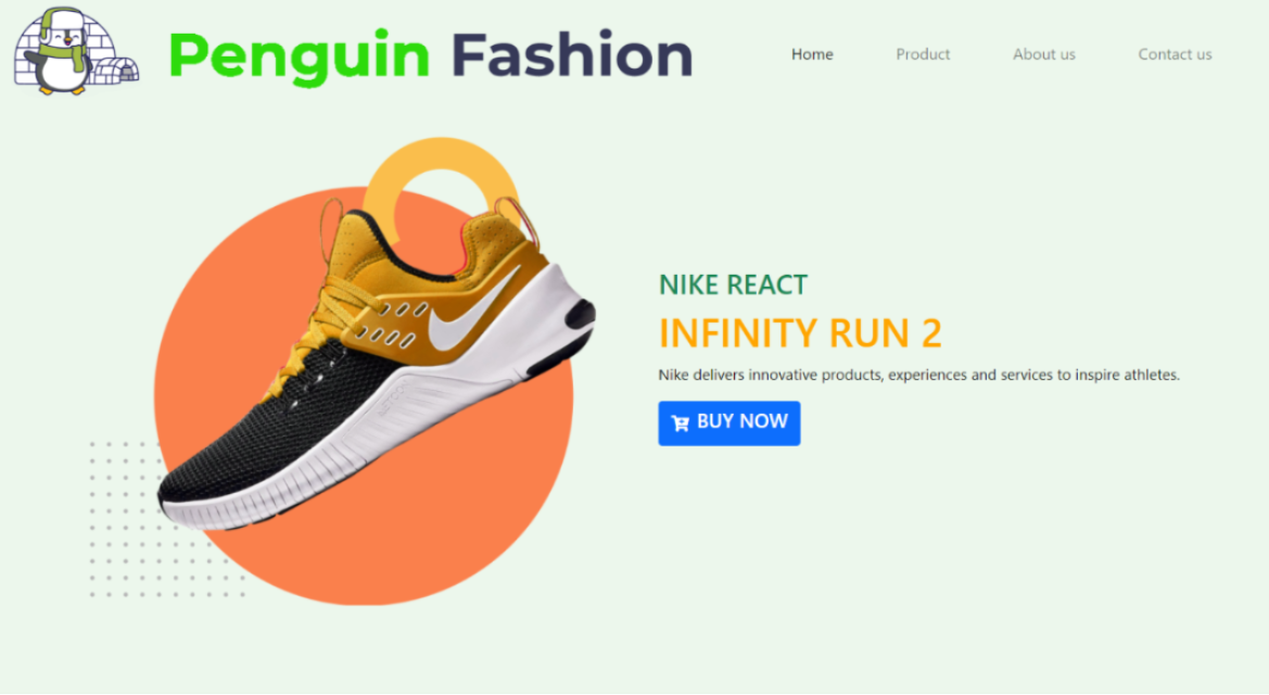 GitHub - akashusr/penguin-fashion: This is a commerce-type one-page design.