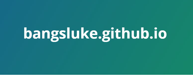GitHub - bangsluke/bangsluke.github.io: My own personal homepage, new tab page and Docusaurus ...