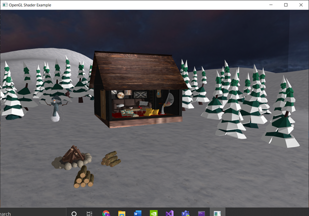 GitHub - sorinaioja/openGL_project: Cabin in the mountain for PG ...