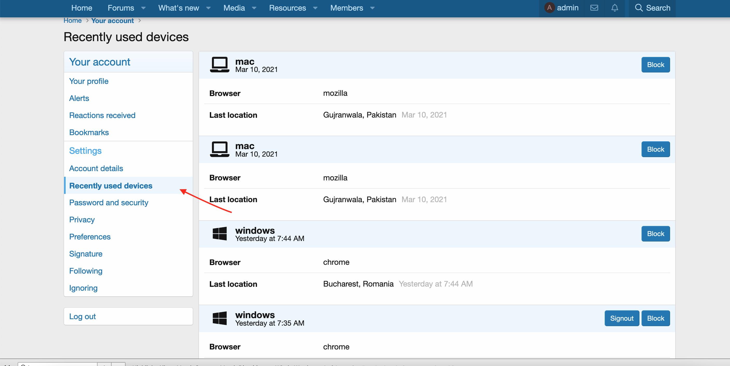 Recently Used Devices Github Topics Github