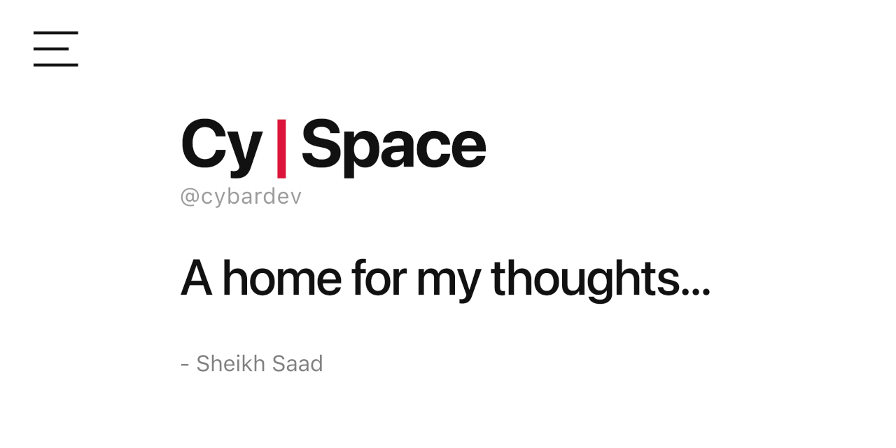 Github Cybardev Cybardev Github Io Profile Blog And Gallery