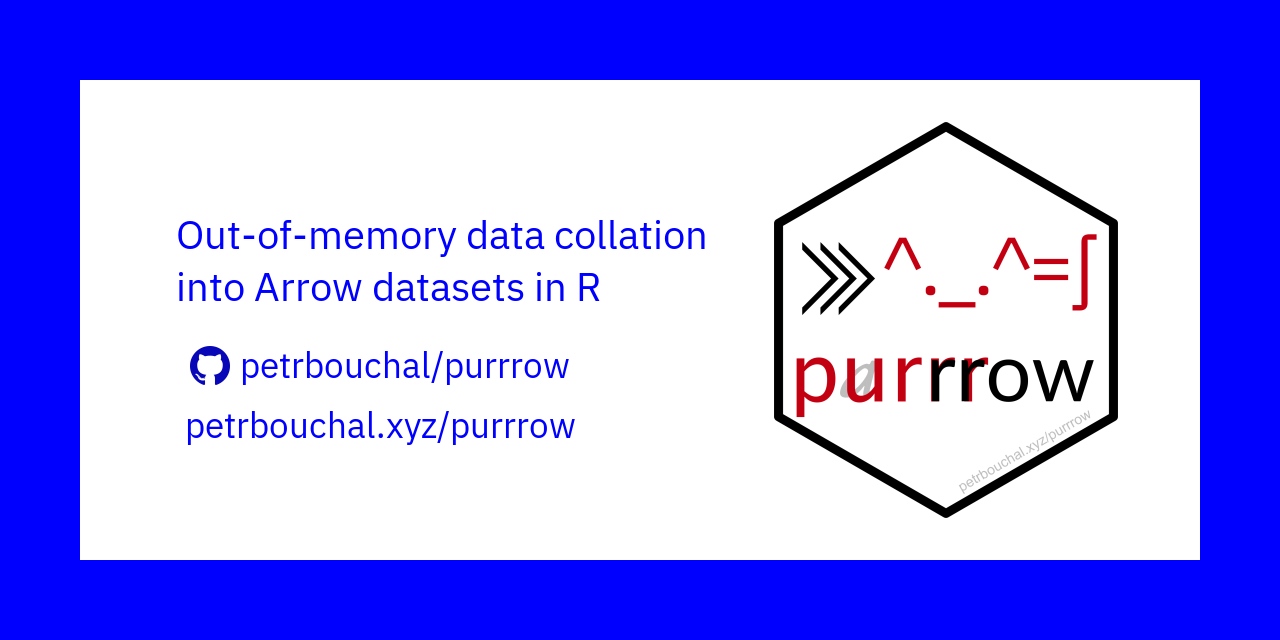 GitHub - petrbouchal/purrrow: R package for iteratively collating Arrow ...