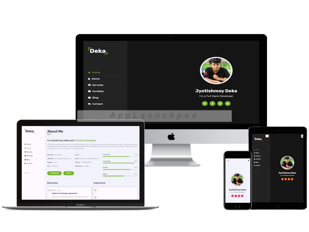 GitHub - zotizzmoy/Minimal_Portfolio_Template: My personal Portfolio ...