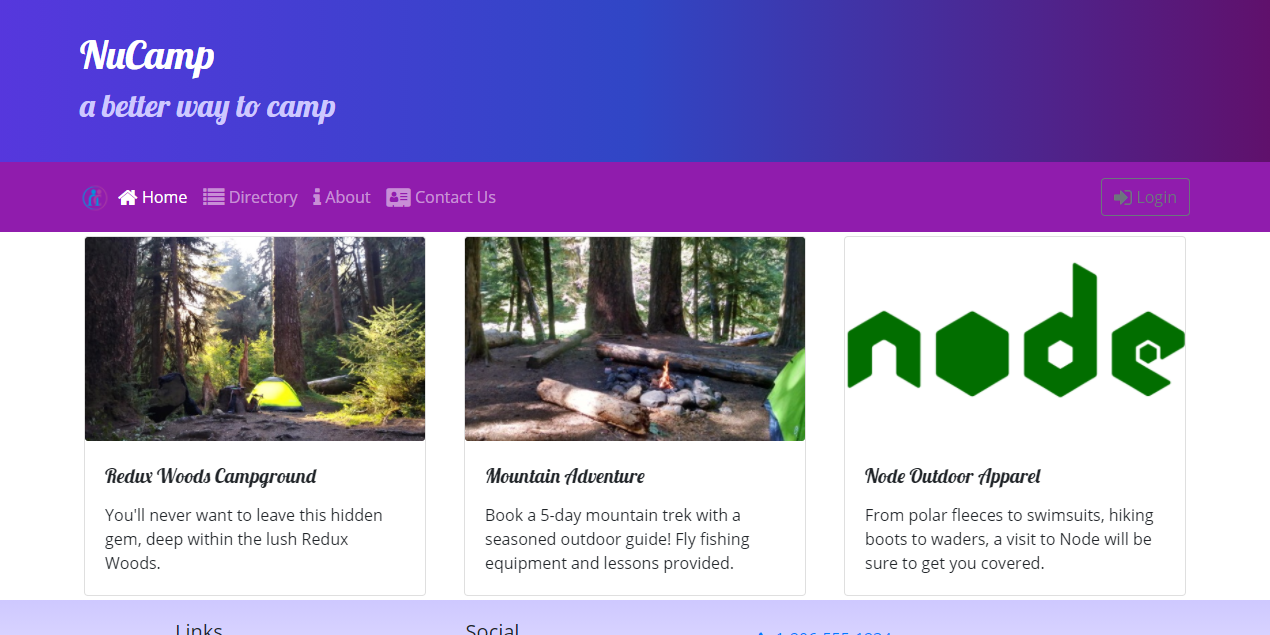 GitHub - chastellano/React-Nucampsite: Learning React